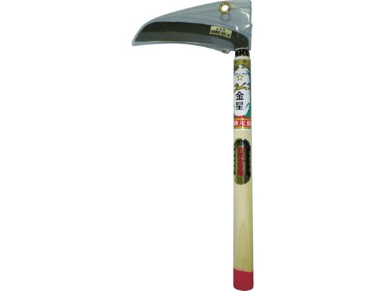 【商品説明】●1丁1丁手で鍛造した手造り鎌です。●切れ味が良く、刃持ちが優れています。●何度でも研ぐことができ、切れ味が持続します。【仕様】●型番：100052●刃長（mm）：165　●刃幅（mm）：30　●全長（mm）：360　●刃渡り（...