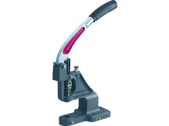 【商品説明】●大量にハトメを打つのに最適です。●別売の専用ハトメコマを使用することで8サイズに対応します。●アルミ、真鍮のハトメ打ちができます。【仕様】●型番：THP-HP●寸法（mm）：400×180×90 ●適用ハトメコマ：THP−HK...