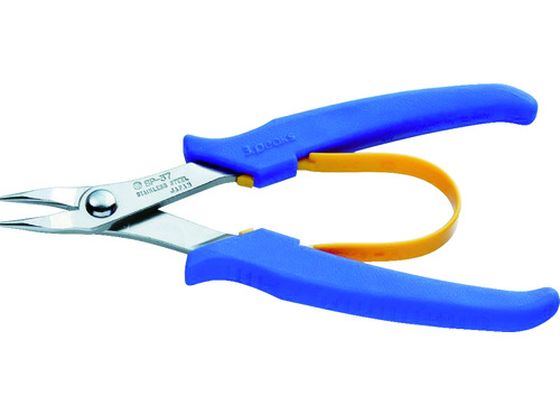 【仕様】●型番：SP-37●全長（mm）：140●先端部厚さ（mm）：0．8●プラスチック製ばね付●先端部ギザなし●ステンレス（SUS420J2）●グリップ：エラストマー樹脂【備考】※メーカーの都合により、パッケージ・仕様等は予告なく変更に...