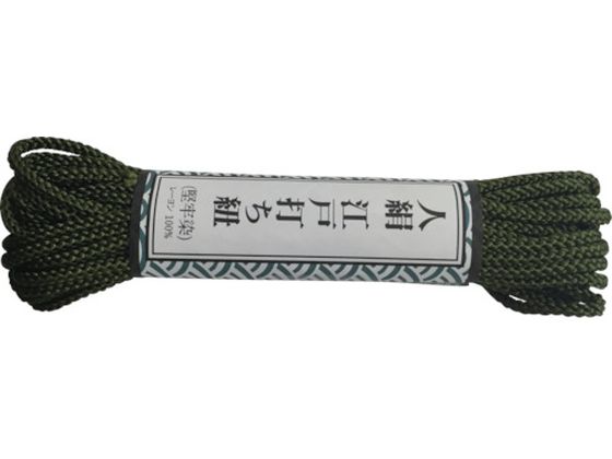 【商品説明】●色落ちを抑制する堅牢染めです。【仕様】●型番：AR-1035●色：ODグリーン　●線径（mm）：3　●長さ（m）：5．5　●標準幅（mm）：3　●パッケージサイズ（幅×高さ×奥行）：50mm×165mm×15mm●カラーは全部...