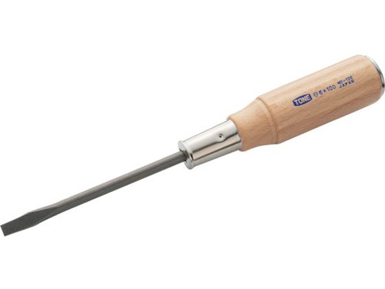 【商品説明】●木の暖かみがあるスタンダードな木柄ドライバーです。【仕様】●型番：MD-150●刃先：［［−］］1．0×8．0●軸長（mm）：150●全長（mm）：282●貫通タイプ●REACH対応●軸：構造用鋼●グリップ：木●木柄は絶縁のた...