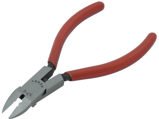 【商品説明】●電線の脱皮が簡単に行なえます。【仕様】●型番：33S-125●全長（mm）：125●切断能力（mm）鉄線：φ0．8●切断能力（mm）銅線：φ1．2●薄刃・平刃●ばね付●脱皮穴2ヶ所付（φ1．3mm・φ1．7mm）●ソフトカバー...