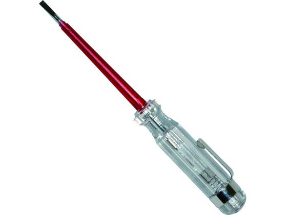 【商品説明】●ネオン管が内蔵されており通電を容易に確認できます。【仕様】●型番：FKD-01●交流電圧（V）：100〜380●低電圧検電用AC100−380V●ペンシル型●刃先：クロムバナジウム鋼●グリップ：アセテート樹脂●能力以上の使用は...