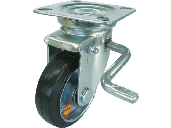 【商品説明】●導電性ゴム車使用により、静電気を放出しやすく、ホコリの吸着防止効果にも優れています。【仕様】●型番：TYEJB-100A●許容荷重（daN）：100 ●許容荷重（kgf）：102．0 ●車輪径D（mm）：100 ●車輪幅（mm...