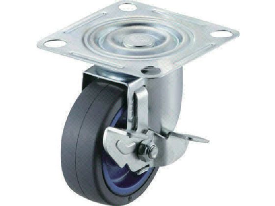 【仕様】●型番：AMG-100-NRDS●許容荷重（daN）：120 ●許容荷重（kgf）：123 ●車輪径D（mm）：100 ●車輪幅（mm）：30 ●取付高H（mm）：132 ●取付座A（mm）：90 ●取付座B（mm）：90 ●取付ピ...