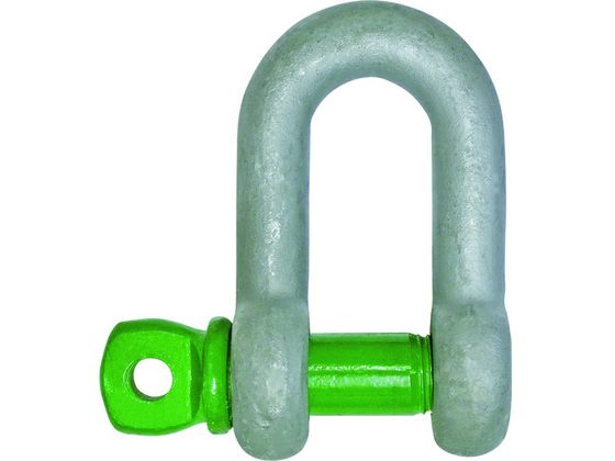 【商品説明】●溶融亜鉛メッキを施した軽量でコンパクトなシャックルです。【仕様】●型番：GPS-0.33T●基本使用荷重（t）：0．33　●寸法（mm）B：8　●寸法（mm）D：12　●寸法（mm）L：22．0　●寸法（mm）d1：5．0　●...