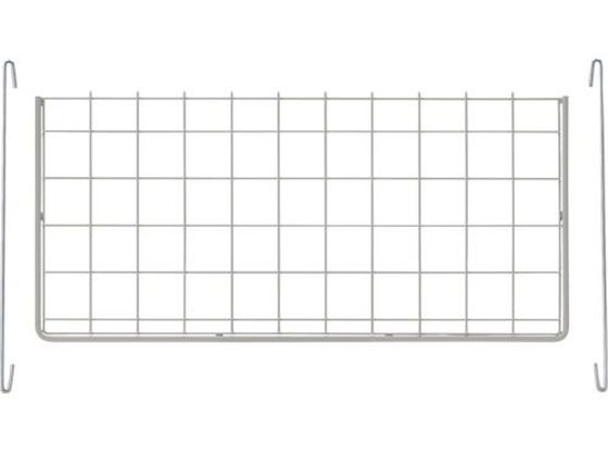 【仕様】●型番：TMT-600●間口（mm）：569　●奥行（mm）：260　●色：ネオグレー●網目：50×50mm●本体・ステー：スチール　●本体表面処理：粉体塗装　●ステー表面処理：電気亜鉛メッキ仕上げ●ステー（2本）【備考】※メーカー...