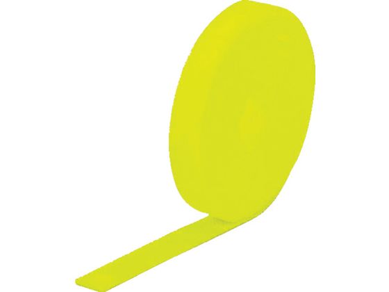 【商品説明】●片面にフック・片面にループの付いた両面タイプのマジックテープ［［R下］］です。●必要に応じた長さでカットでき結束用途に利用できます。●耐久性に優れており数年間の屋外使用も可能です。●蛍光色は「JIS　T　8127」高視性安全服...