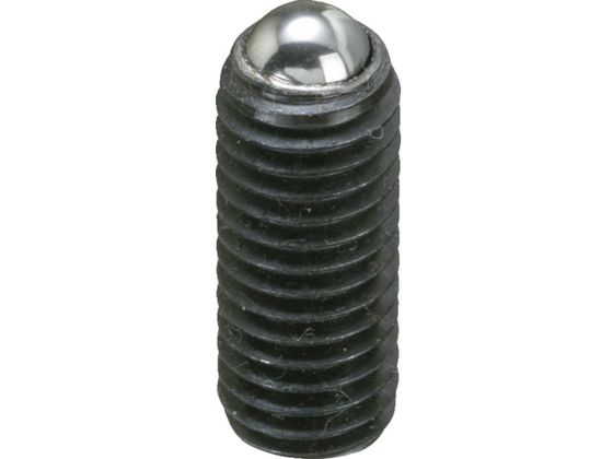 【商品説明】●先端ボールにより、ワークを点で押さえます。【仕様】●型番：BSR12X20●ねじ寸法：M12×1．75　●ボール突き出し量（mm）：2．9　●全長（mm）：22．0　●ボール径（mm）：8．7　●六角二面幅（mm）：6．0●全...