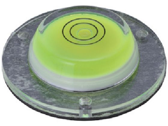 【商品説明】●水平面全方向が測定できます。●機械・器具などにビスで取り付けて使用できます。●小さくて携帯に便利です。【仕様】●型番：ED-CIM●直径（mm）：45　●高さ（mm）：12．2　●マグネット：1面　●感度：0．50mm／m＝0...
