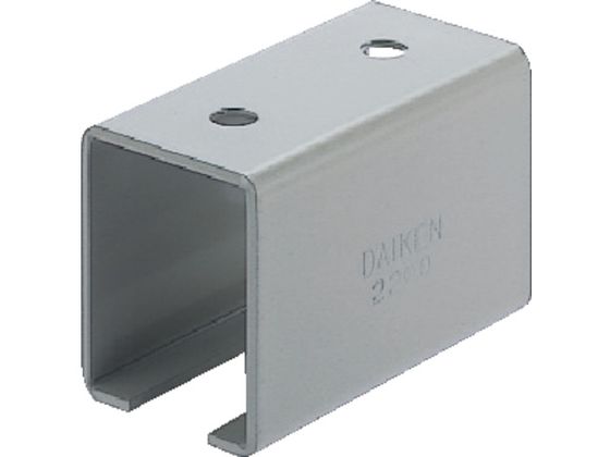 【仕様】●型番：2-TBOX●適用レール：2号 ●品名：天井継受下 ●A（mm）：57 ●B（mm）：47 ●E（mm）：90 ●板厚（mm）：2．8 ●穴径（mm）：10．0 ●I（mm）：48 ●F（mm）：13●スチール【備考】※メー...