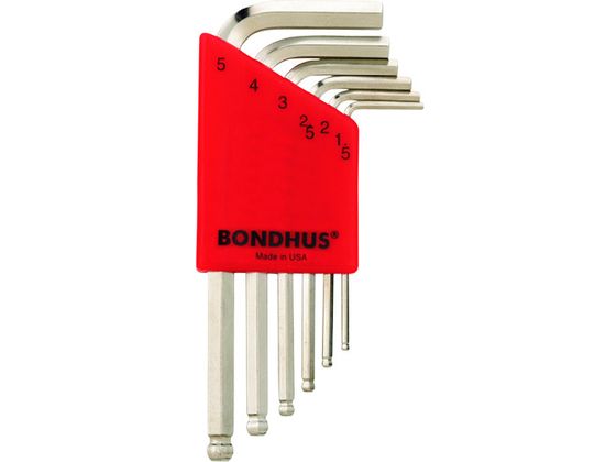 【商品説明】●斜めからでも作業できるボールポイントL−レンチです。●材質は硬度が高いプロテニアム合金鋼［［R上］］を使用しています。【仕様】●型番：BLX6MSB●入数：6S●セット内容（mm）：1．5、2、2．5、3、4、5●セット内容（...