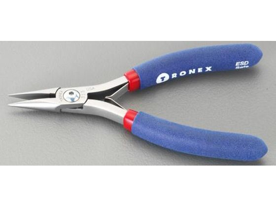 【仕様】●全長：124mm●先端サイズ（幅×厚み）：1．2×1．5mm●材質：カーボンスチール●ギザなし●バネ付【備考】※メーカーの都合により、パッケージ・仕様等は予告なく変更になる場合がございます。【検索用キーワード】エスコ　ESCO　え...