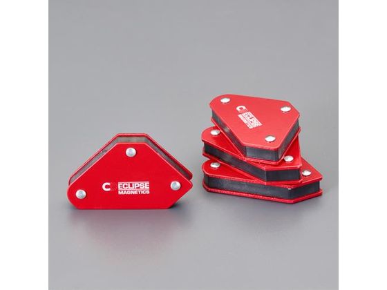 【仕様】●サイズ（W×D×H）mm：51×12×59●吸着力（kgf）：4●重量（g）：100（1個）●保持角度：45°、90°、135°●入数：4個●溶接や組み立て時に使用します【備考】※メーカーの都合により、パッケージ・仕様等は予告なく...