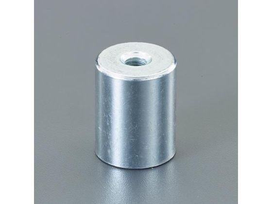 【仕様】●吸着力：80（8．0kgf）●サイズ（mm）：φ25×35●ねじサイズ：M6●材質：磁石：Alnico5本体：軟鋼（亜鉛メッキ）スペーサー：真鍮●使用温度：220℃以下●重量（g）：250●耐食性に優れています。【備考】※メーカー...