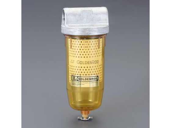 【仕様】●ねじサイズ：3／4”NPT●サイズ：φ102×241（H）mm●ろ過精度：10ミクロン●最高使用圧力：1Mpa●適用燃料：無鉛ガソリン、ディーゼル燃料、ガソホール、エタノールなど一般的な燃料●最大推奨流量：25gpm●農場、建設、...