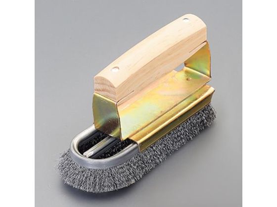 【仕様】●ブラシサイズ：40×130mm●毛丈：15mm●線径：0．2mm●ブラシ材質：スチール【備考】※メーカーの都合により、パッケージ・仕様等は予告なく変更になる場合がございます。【検索用キーワード】エスコ　ESCO　えすこ　130mm...