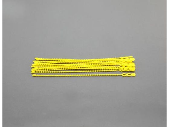 【仕様】●全長（mm）：310●最大径（mm）：83●色：黄●材質：ナイロン●使用温度範囲：0〜85℃●ループ引張強度（kgf）：31．8●耐候性●入数は15本入りです。【備考】※メーカーの都合により、パッケージ・仕様等は予告なく変更になる...