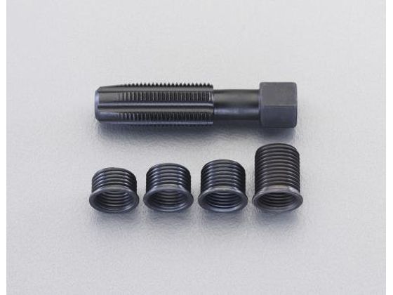 【仕様】●適合プラグねじ：14mm（アルミヘッド専用）●インサートねじ長（4種類）：9．5、11．1、12．7、19．0mm●インサートねじサイズ：内側ねじ：14mm×P1．25、　外側ねじ：5／8−18×P1．25●タップ六角サイズ：5／...