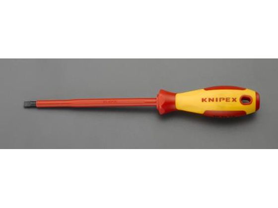 【仕様】●メーカー：KNIPEX（クニペックス）●型番：982030●1000V絶縁●刃幅×刃厚（mm）：3．0×0．5●軸長（mm）：100【備考】※メーカーの都合により、パッケージ・仕様等は予告なく変更になる場合がございます。【検索用キ...