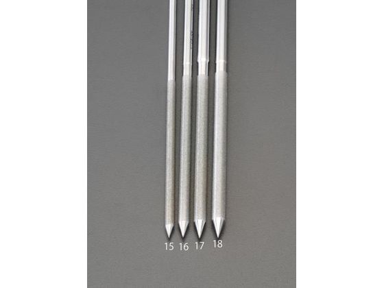 【仕様】●全長：140mm●コーティング長：70mm●シャンク部：丸柄●先端サイズ：φ4．5mm●粒度：＃140【備考】※メーカーの都合により、パッケージ・仕様等は予告なく変更になる場合がございます。【検索用キーワード】エスコ　ESCO　え...