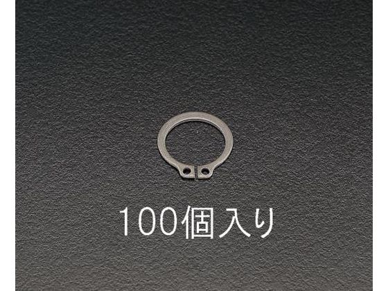 【仕様】●軸径：12mm●材質：バネ鋼●入数：100個【備考】※メーカーの都合により、パッケージ・仕様等は予告なく変更になる場合がございます。【検索用キーワード】エスコ　ESCO　えすこ　12mm軸用スナップリング（100個）　軸用スナップ...