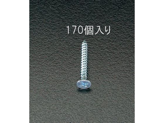 【仕様】●材質：鉄（ユニクロメッキ）●頭形状：（＋）皿頭●サイズ：M4×10mm●入数：170個●総重量：約148g【備考】※メーカーの都合により、パッケージ・仕様等は予告なく変更になる場合がございます。【検索用キーワード】エスコ　ESCO...