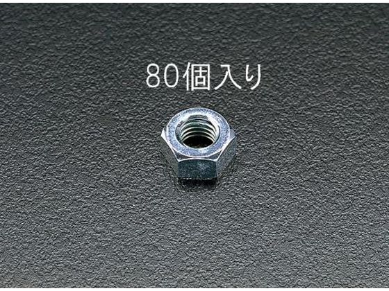 【仕様】●材質：鉄（ユニクロメッキ）●並目ねじ●サイズ：M5●ピッチ：0．8●六角対辺（mm）：8●入数：80個●六角ナットの形状分類は「1種」です。【備考】※メーカーの都合により、パッケージ・仕様等は予告なく変更になる場合がございます。【...
