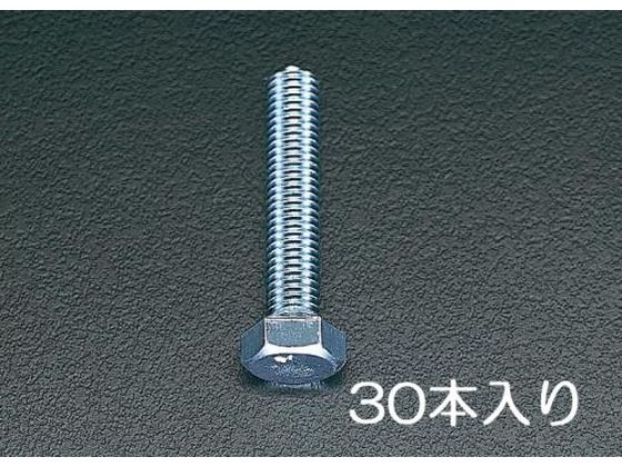 【仕様】●材質：鉄●仕上：ユニクロメッキ●並目ねじ●全ねじ●サイズ：M6×25●ピッチ：1●頭対辺：10mm●頭対辺：10mm●入数：30本【備考】※メーカーの都合により、パッケージ・仕様等は予告なく変更になる場合がございます。【検索用キー...