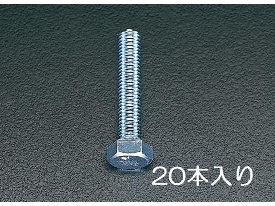 【仕様】●材質：鉄●仕上：ユニクロメッキ●並目ねじ●全ねじ●サイズ：M6×50●ピッチ：1●頭対辺：10mm●頭対辺：10mm●入数：20本【備考】※メーカーの都合により、パッケージ・仕様等は予告なく変更になる場合がございます。【検索用キー...