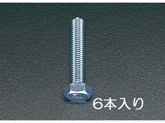 【仕様】●材質：鉄●仕上：ユニクロメッキ●並目ねじ●全ねじ●サイズ：M12×100●ピッチ：1．75●頭対辺：19mm●頭対辺：19mm●入数：6本【備考】※メーカーの都合により、パッケージ・仕様等は予告なく変更になる場合がございます。【検...