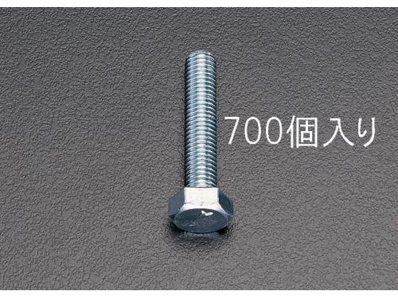 【仕様】●材質：鉄●仕上：ユニクロメッキ●並目ねじ●全ねじ●サイズ：M6×16●ピッチ：1●頭対辺：10mm●入数：700個【備考】※メーカーの都合により、パッケージ・仕様等は予告なく変更になる場合がございます。【検索用キーワード】エスコ　...