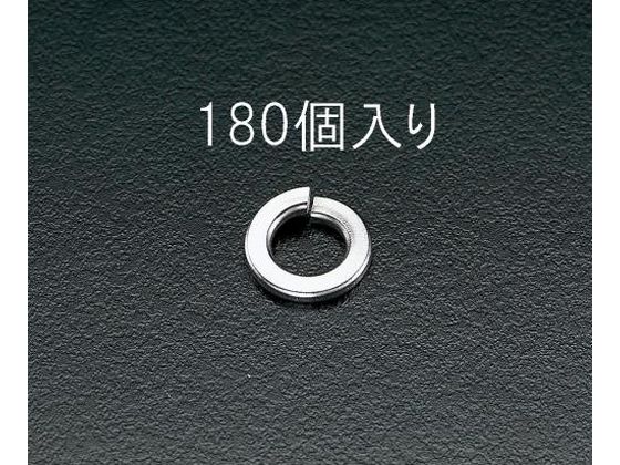 【仕様】●材質：ステンレス（SUS304相当）●呼：M5●内径×外径×厚み（mm）：5．1×9．2×1．3●入数：180個【備考】※メーカーの都合により、パッケージ・仕様等は予告なく変更になる場合がございます。【検索用キーワード】エスコ　E...