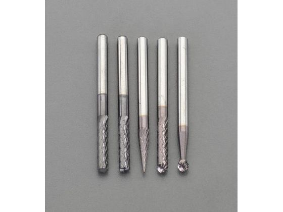 【仕様】●【セット内容】：5本組み●サイズ：（刃径×刃長×全長）：3×13×38mm（2種類）3×11×39mm3×13×38mm3×2．7×38mm●軸径：3．0mm●材質：タングステンカーバイド●ケースサイズ：69×33×75（H）mm...