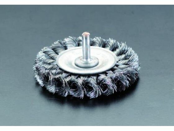 【仕様】●ブラシ材質：スチール●最高回転数：25000rpm●外径：75mm●線径：0．3mm●軸径：1／4”（6．35mm）●毛丈：9．5mm【備考】※メーカーの都合により、パッケージ・仕様等は予告なく変更になる場合がございます。【検索用...