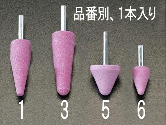 【仕様】●軸径：6mm●砥粒：アルミ酸化物●粒度：＃36●直径：19mm●高さ：28mm●先端角：22°●最大回転数：45000rpm【備考】※メーカーの都合により、パッケージ・仕様等は予告なく変更になる場合がございます。【検索用キーワード...
