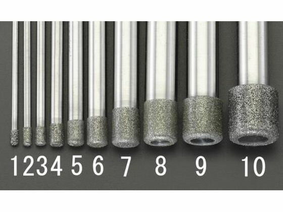 【仕様】●粒度：＃120●刃径×刃長×全長：5．5×6×80mm●軸径：5．0mm●砲弾型【備考】※メーカーの都合により、パッケージ・仕様等は予告なく変更になる場合がございます。【検索用キーワード】エスコ　ESCO　えすこ　5.5x6.0x...