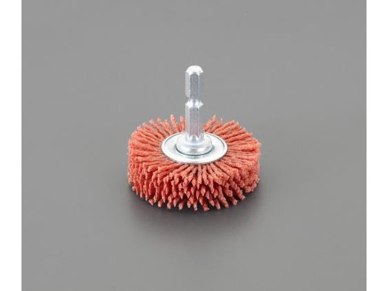 【仕様】●軸径：1／4”（6．35mm）●材質：アブラッシブナイロン●最大回転数：4500rpm●ブラシサイズ：外径：40mm線径：1．4mm幅：10mm●粒度：＃150●砥粒付【備考】※メーカーの都合により、パッケージ・仕様等は予告なく変...