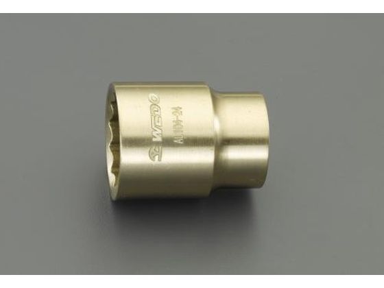 【仕様】●材質：アルミニウム青銅●差込角：1／2”●12ポイント●対辺：21mm●外径：26mm●全長：43mm●防爆●防爆・非磁性・耐摩耗性・耐食性に優れています。【備考】※メーカーの都合により、パッケージ・仕様等は予告なく変更になる場合...