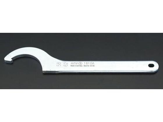 【仕様】●材質：特殊鋼●亜鉛メッキ●ナット外径：68〜75mm●全長：240mm【備考】※メーカーの都合により、パッケージ・仕様等は予告なく変更になる場合がございます。【検索用キーワード】エスコ　ESCO　えすこ　68-75mmフックレンチ...