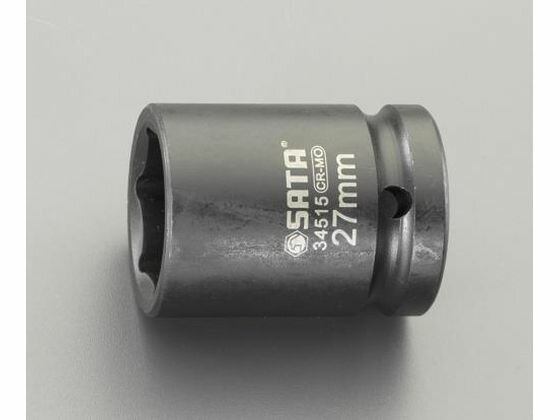 【仕様】●差込角：3／4”●対辺：24mm●外径：φ38mm●全長：50mm【備考】※メーカーの都合により、パッケージ・仕様等は予告なく変更になる場合がございます。【検索用キーワード】エスコ　ESCO　えすこ　3　4"DRx24mmインパク...