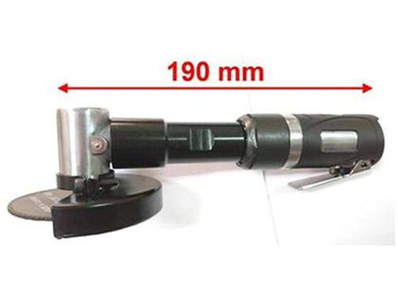 【仕様】●全長：190mm●重量：640g●使用圧力：0．63Mpa●適合砥石（直径×穴径）：75×9．5mm●無負荷回転数：19000rpm●エアー消費量：260L／min●吸入口：1／4”●使用コンプレッサー：2．2kW【備考】※メーカ...