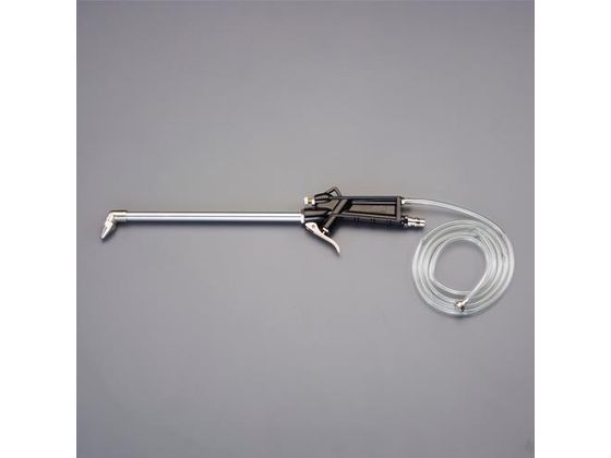 【仕様】●穴径：3．8mm●使用圧力：0．63MPa●液体吐出量：0．45L／min●取付ねじ：G1／4”●全長：410mm●材質：アルミ、鉄●ノズル長：250mm●重量（g）：278●使用コンプレッサー：1HP以上●洗浄油ホース1．5m付...