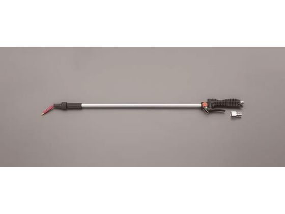 【仕様】●使用コンプレッサー：1．5kw以上●材質：アルミ、プラスチック●重量：210g●プラグ付●常用圧力：0．6MPa●エアー量：400L／min●吸入口：R（PT）1／4”●ノズル長：600〜1200mm（伸縮式）●穴径：4mm●サイ...