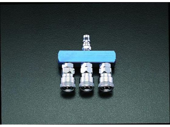 【仕様】●型：20型●使用圧力：1．5MPa●材質：合金●連数：3連●サイズ：96（W）×19（D）×97（H）mm【備考】※メーカーの都合により、パッケージ・仕様等は予告なく変更になる場合がございます。【検索用キーワード】エスコ　ESCO...