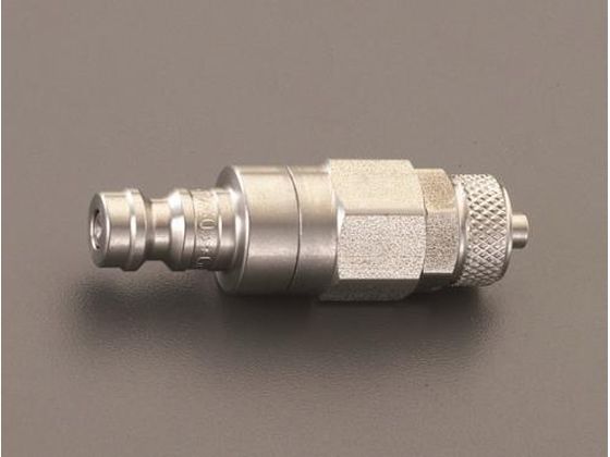【仕様】●最高使用圧力：3．5MPa●材質：ステンレス●全長：46mm●オーリング（FKM）●ダブルシャットオフバルブ●衛生が要求される場所での圧縮空気の使用（クリーンルーム等）●適合ホース：6×8mm【備考】※メーカーの都合により、パッケ...