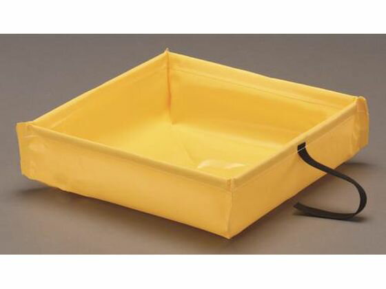 【仕様】●サイズ：610×610×121（H）mm●材質：PVC●容量：25L●オイルがこぼれて床が汚れるのを防ぎます。【備考】※メーカーの都合により、パッケージ・仕様等は予告なく変更になる場合がございます。【検索用キーワード】エスコ　ES...