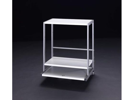 【仕様】●※注意※：【お客様組立品】●サイズ：550（W）×350（D）×580（H）mm●重量：8．6kg●材質：天板：PVC化粧板、開口パネル：スチールメラニン焼付塗装●総耐荷重：25kg●プリンターやキーボードの設置など机上の整理・整...