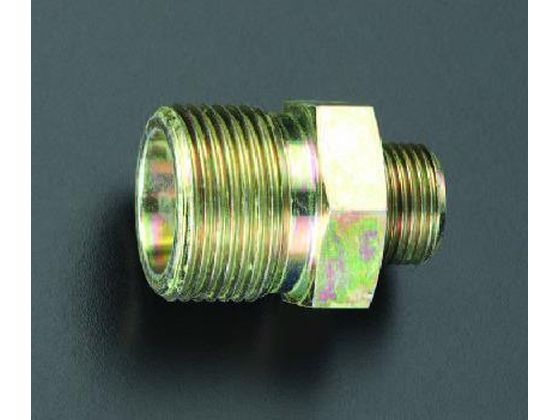 【仕様】●材質：スチール（亜鉛メッキ）●ねじ径：G（PF）1／2”×G（PF）3／4”●用途：圧縮空気、水●使用圧力：2．5MPa【備考】※メーカーの都合により、パッケージ・仕様等は予告なく変更になる場合がございます。【検索用キーワード】エ...