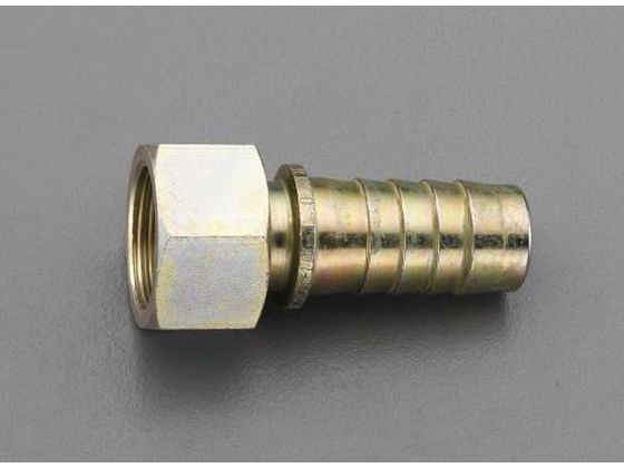 【仕様】●材質：スチール（亜鉛メッキ）●使用温度：蒸気：210℃以下、水：120℃以下●最高使用圧力：1．8MPa（18kgf／cm2）●ねじサイズ：G（PF）3／4”●適合ホース内径：19mm●全高：86．5mm●六角対辺：32mm●重量...